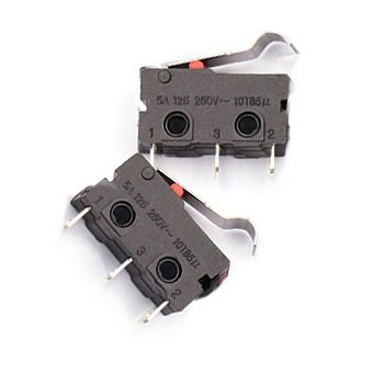 ลิมิตสวิทช์ 5A 250V 3 พิน KW11-3Z 3-Pin Micro Limit Switch Roller Lever ...