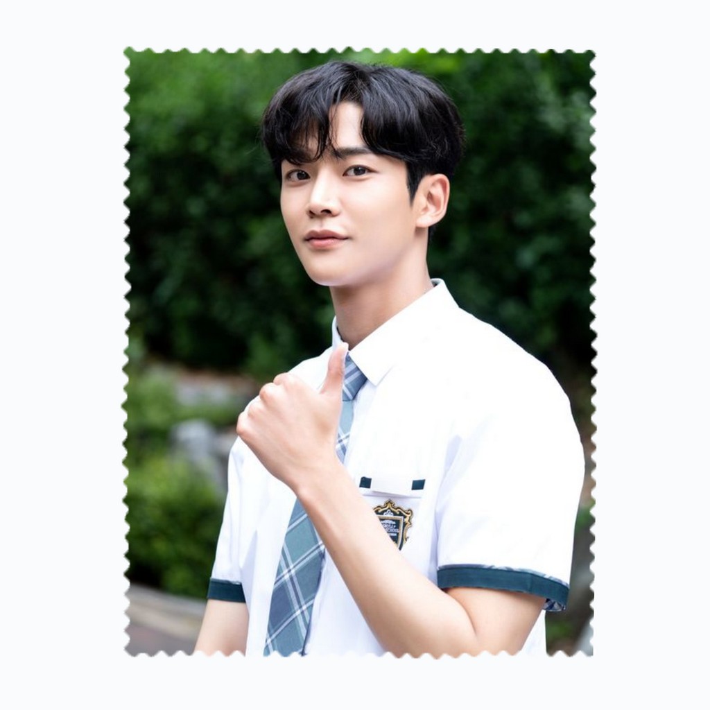 รับผลิต ผ้าเช็ดแว่น สั่งทำ ผ้าเช็ดเลนส์ ไมโครไฟเบอร์ คิม โรอุน Rowoon SF9 Extraodinary You ...