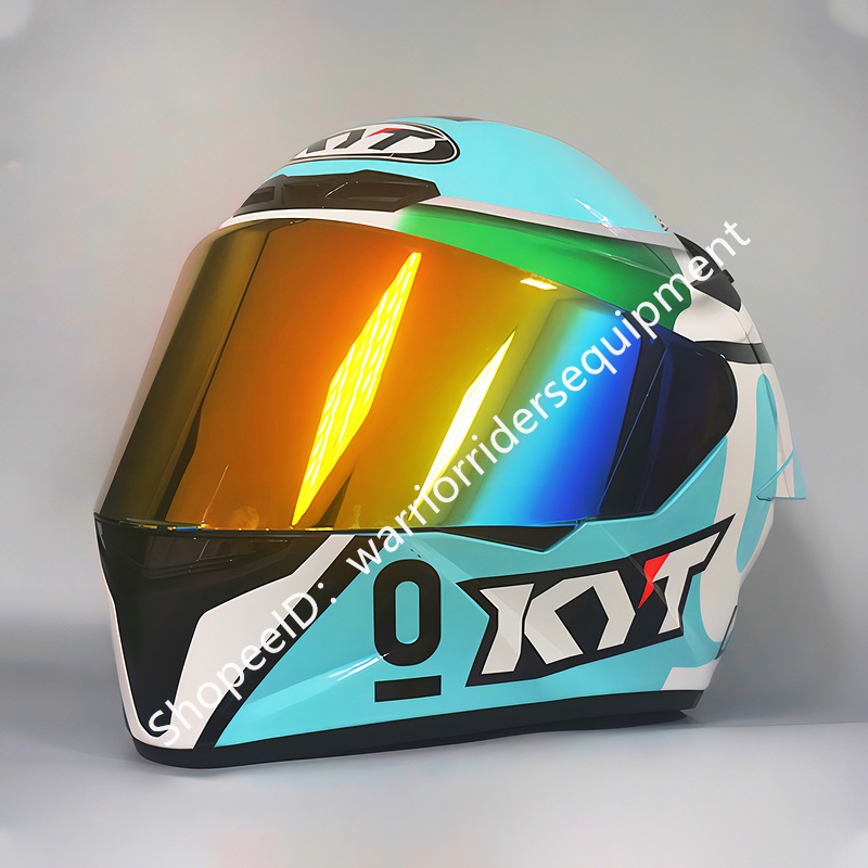 Kyt TT เลนส์หมวกกันน็อค KYT Visor Lens Revo Lens FIt สําหรับ KYT TT ...