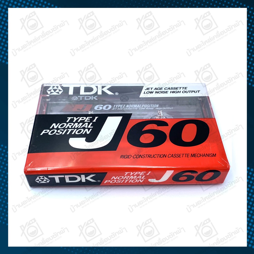 เทปคาสเซ็ทเปล่า TDK A B J DJ2 ความยาว 50 60 90 120 นาที เทปเปล่า ม้วน ...