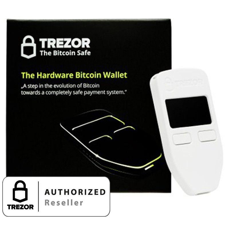 TREZOR (สีขาว) - Thailand Authorized Reseller - Bitcoin/Cryptocurrency Hardware Wallet ราคาพิเศษ ...