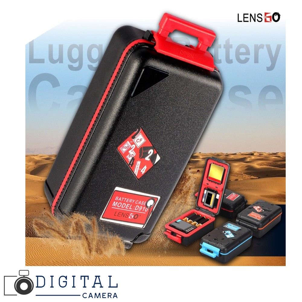 กล่องใส่การ์ด LENSGO D910 MINI BATTERY 6SD CASE | Shopee Thailand