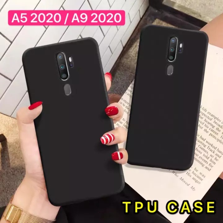 Case OPPO A9 2020 / A5 2020 TPUสีดำ สวยและบางมาก | Shopee Thailand