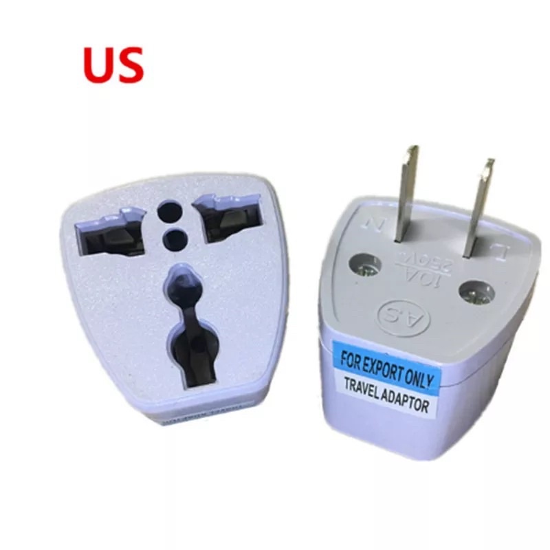 1Pcs Universal US/UK/AU/DE/EU ปลั๊กอะแดปเตอร์ USA Euro ยุโรป Travel Wall AC Power Charger ...