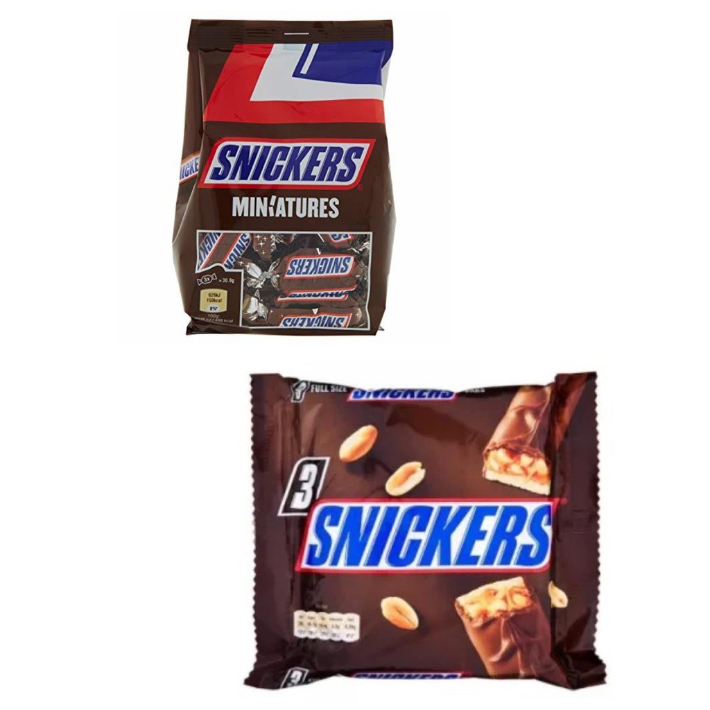 Snickers Chocolate ขนาด 150 กรัม และ 135 กรัม | Shopee Thailand