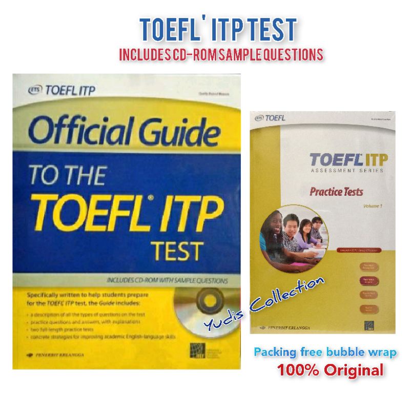 ต้นฉบับ OFICIAL GUIDE TOEFL ITP TEST & TOEFL ITP PRACTICE TEST vol 1 ...