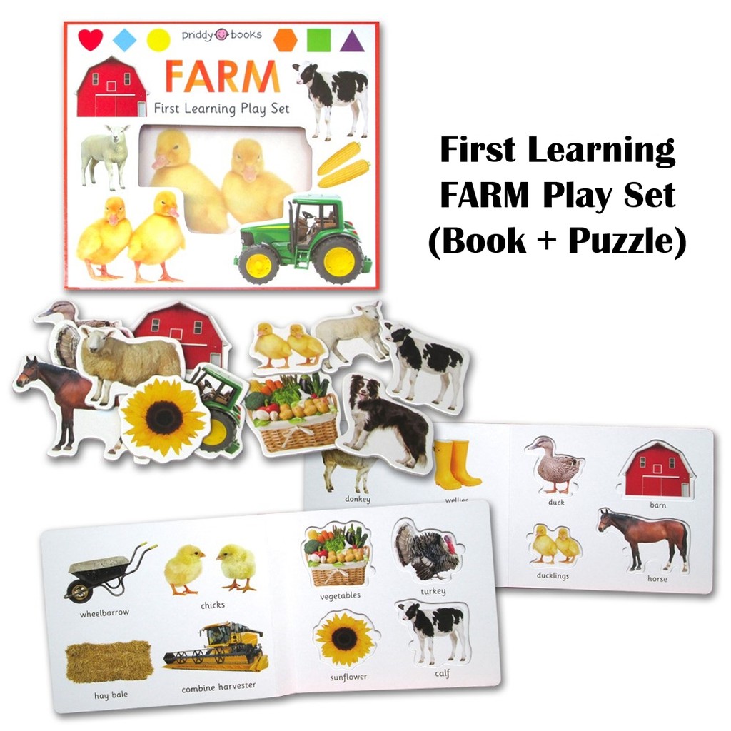 หนังสือนิทานภาษาอังกฤษ First Learning Farm Play Set (First Learning ...