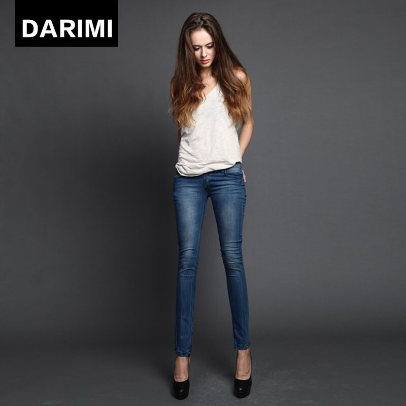 กางเกงยีนส์ Darimi jeans ทรงสกินนี่ Made in Korea | Shopee Thailand