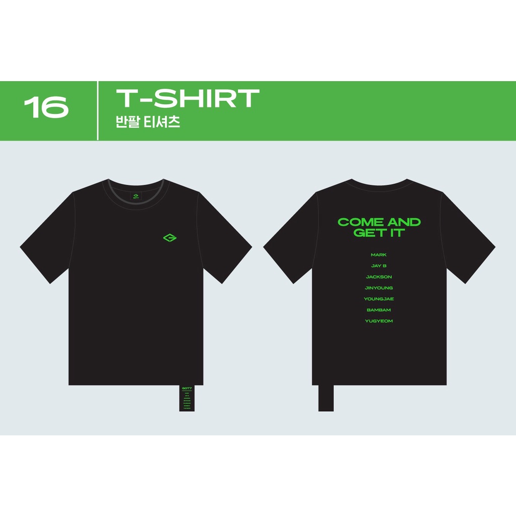 GOT7 [HOMECOMING] 2022 FANCON OFFICIAL MERCHANDISE - T-SHIRT | Shopee ...