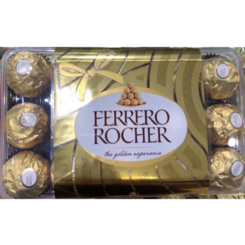 ช็อคโกแลต เฟอร์เรโร่ Ferrero Rocher 30 ลูก | Shopee Thailand