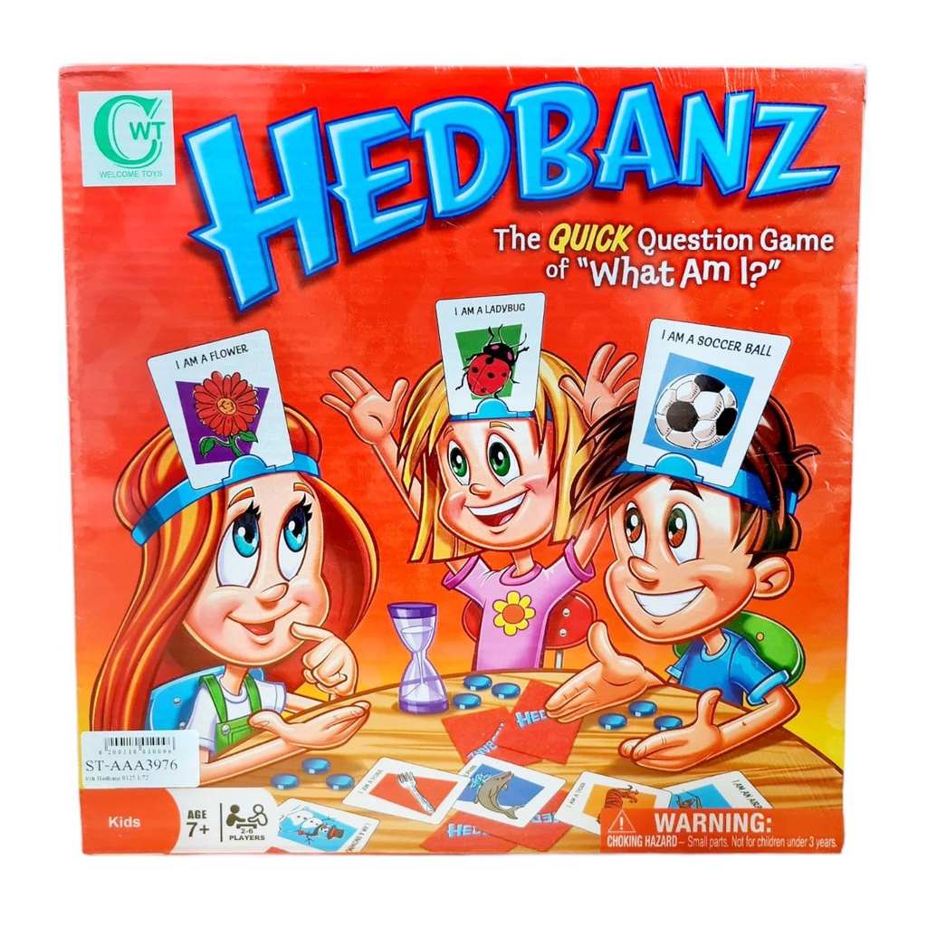 Guess who am I Hedbanz boardgame เกมส์กระดาน เกมส์ครอบครัว เกมส์งาน ...