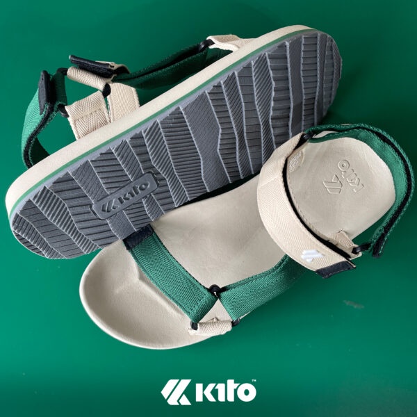 Kito Flow TwoTone AC27 M รุ่นโฆษณา รองเท้าแตะผู้ชาย รัดส้น กีโต้ Size 40-46 | Shopee Thailand