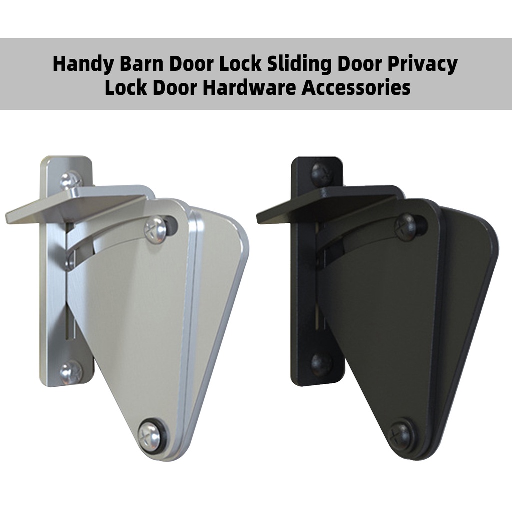 Handy Barn Door Lock ประตูบานเลื่อน Privacy Lock อุปกรณ์ฮาร์ดแวร์ประตู ...