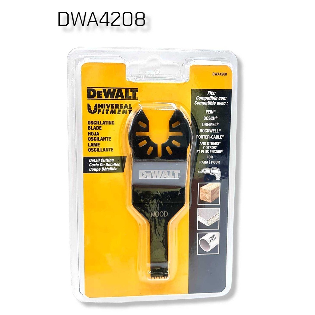 DeWALT ใบตัดเครื่องมือมัลติทูล Multi Tool มีให้เลือก : ตัดไม้,ตัดเหล็ก ...