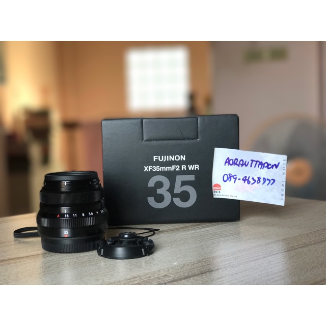 Fuji lens 35mm F/2 ประกัน 3ปี Big camera | Shopee Thailand