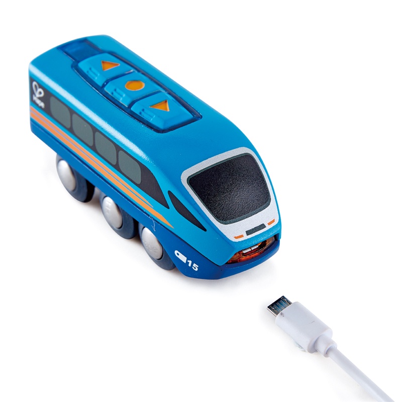 Hape - Remote-Control Train ของเล่นรถไฟ ชาร์จ USB วิ่งได้ 3y+ | Shopee ...