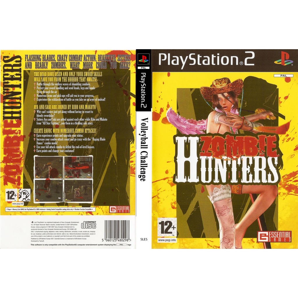 แผ่นเกมส์ PS2 Zombie Hunters คุณภาพ ส่งไว (CD) | Shopee Thailand
