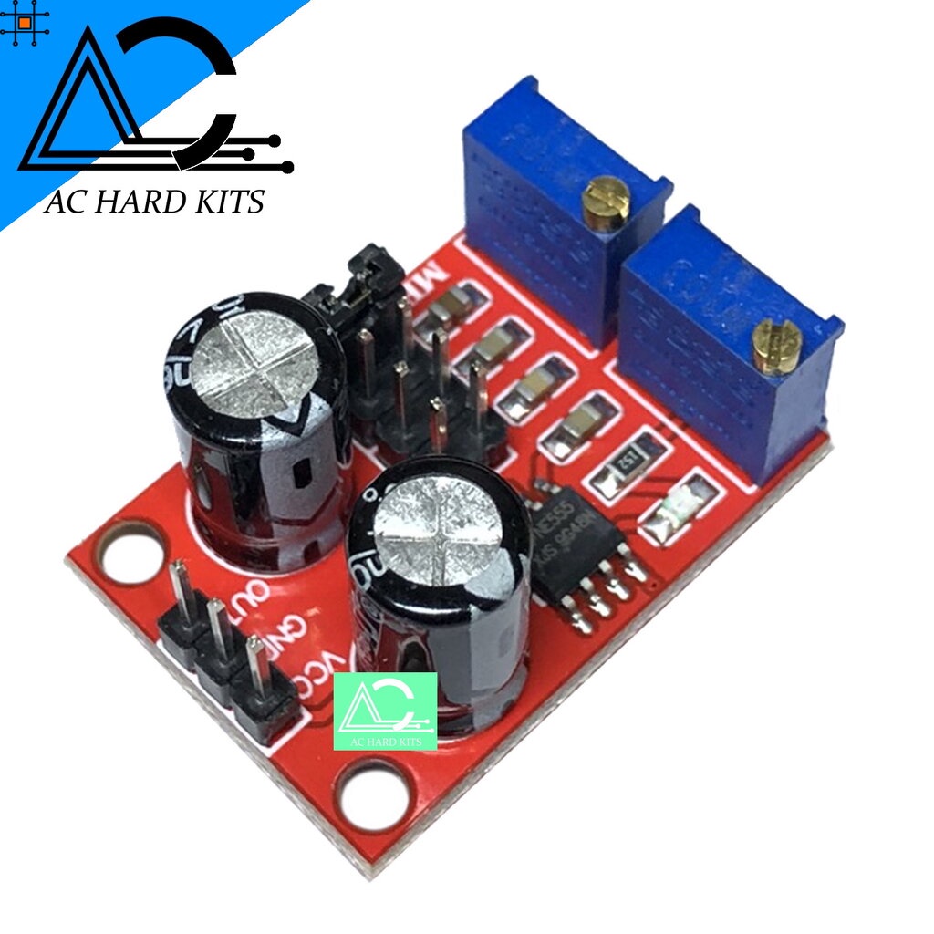 NE555 Pulse Frequency Duty Cycle Adjustable Module Square Wave Signal ...