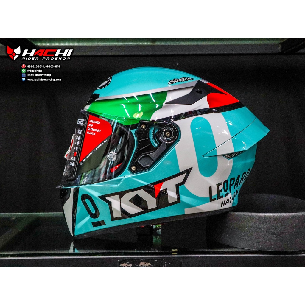 KYT TT-COURSE - Dalla Porta Leopard Replica | Shopee Thailand