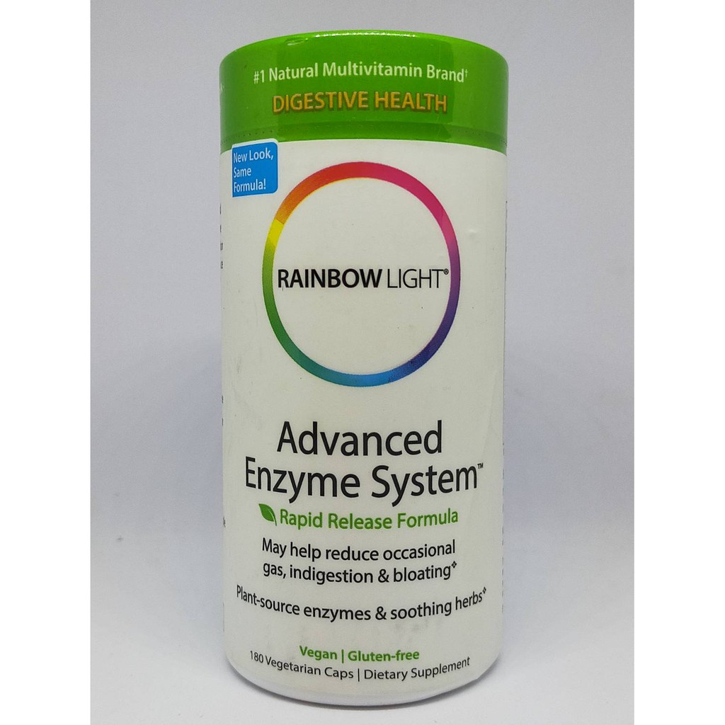 Rainbow Light Advanced Nutritional System Food Based Tablets 180 ...