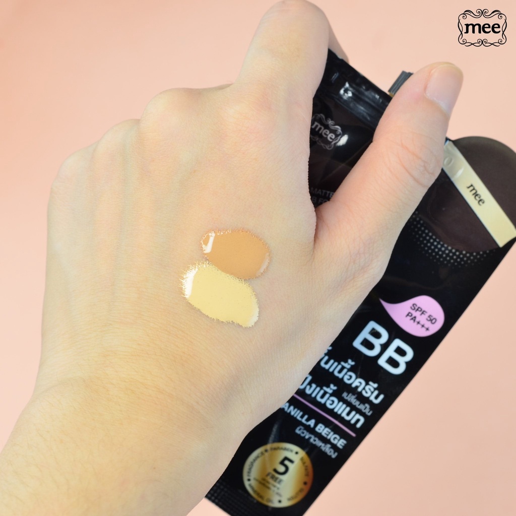 Mee Truly Skin Matte Powder BB Foundation SPF50/PA+++ 7g มี บีบีรองพื้นเนื้อครีมเปลี่ยนเป็นแป้ง ...