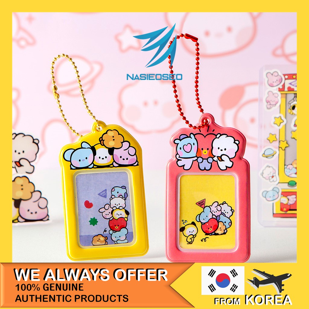 BTS BT21 Minini Photo Keyring | Shopee Thailand