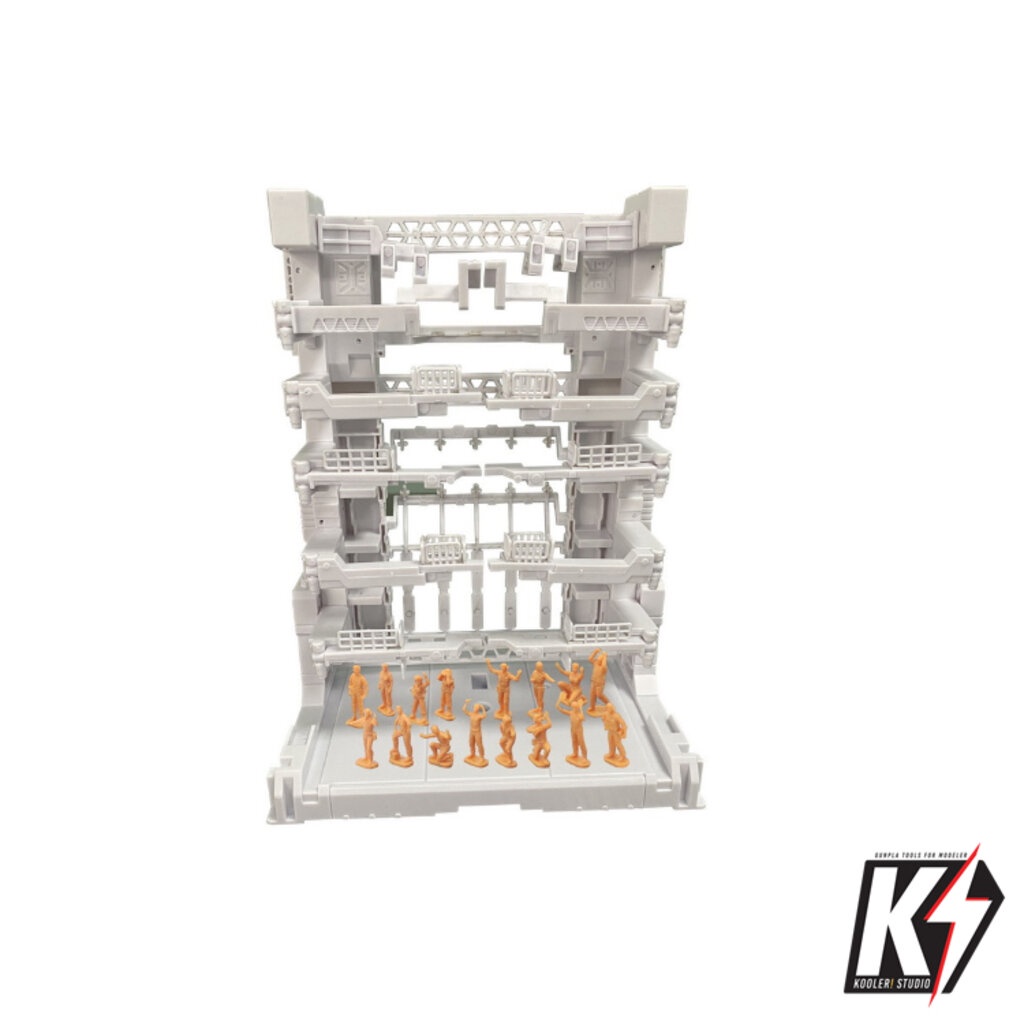 เซ็ทโรงเก็บกันดั้ม VT-131-3-4 #ฉากโรงซ่อมกันดั้ม โรงซ่อมบำรุง CG Domain ...