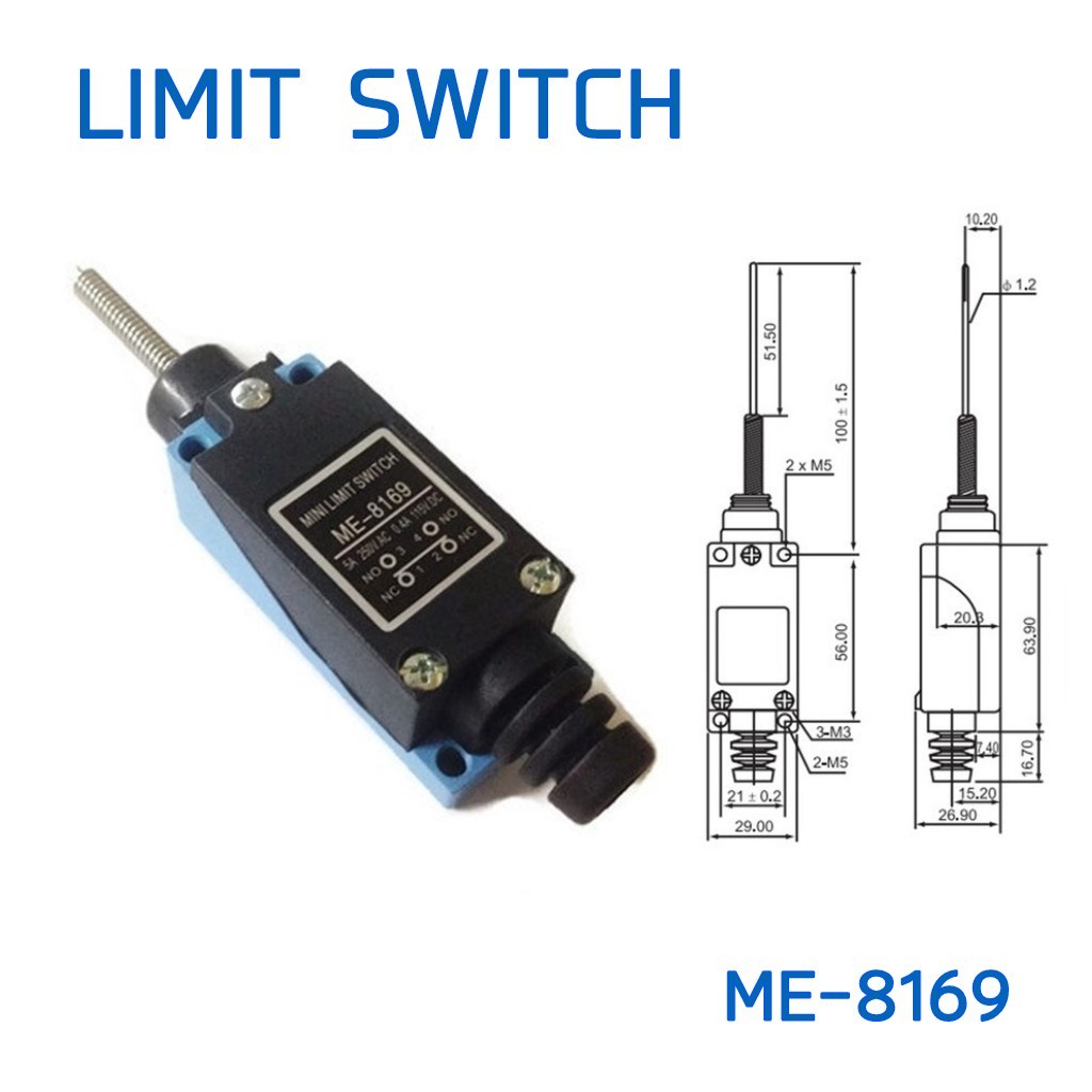 LIMIT SWITCH ลิมิตสวิทช์ ME-8169 | Shopee Thailand
