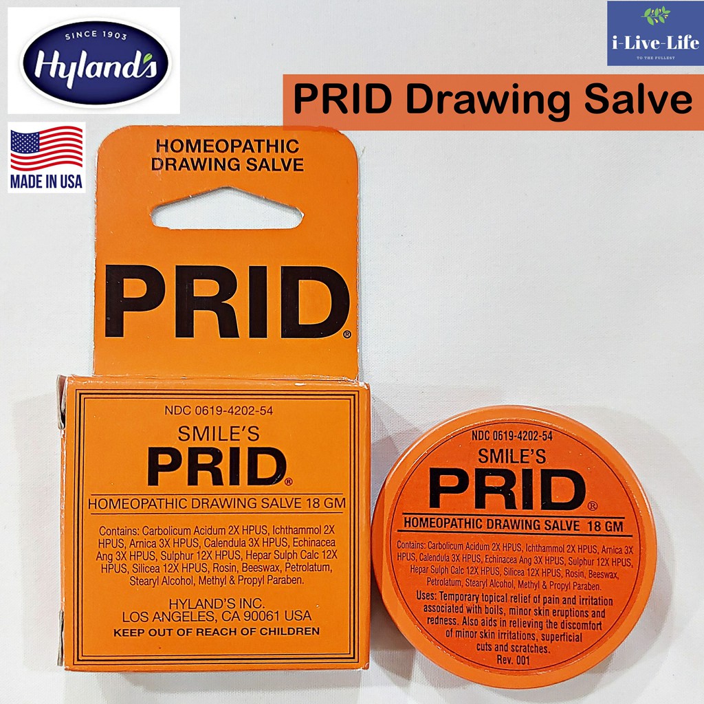 แว็ก ขี้ผึ้ง ดูแลผิวหนัง Smile's Prid Homeopathic Drawing Salve 18 g ...