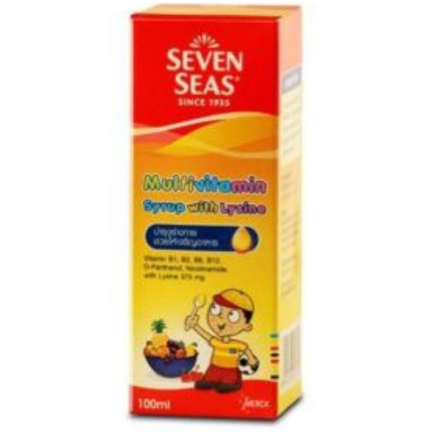 SEVEN SEAS MTV WITH LYSINE SYR 100 ML. | Shopee Thailand