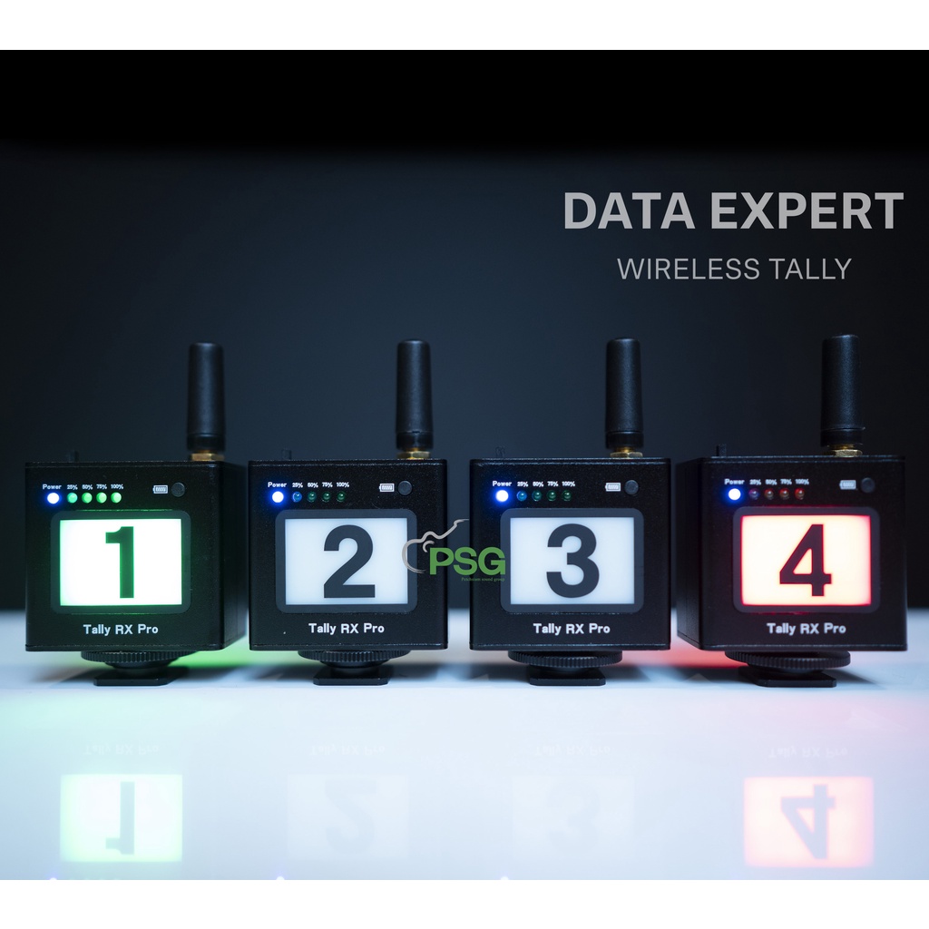 DATA EXPERT WIRELESS TALLY mini (การใช้งานคู่กับ Switcher เพื่อแสดง ...