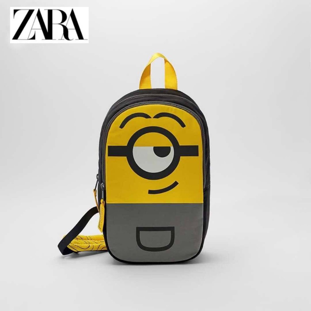 คาดอก MINION จัมโบ้ ZARA - เนื้อผ้ากันน้ำ - มีช่องซิป 2 ช่อง - ขนาด 34× ...