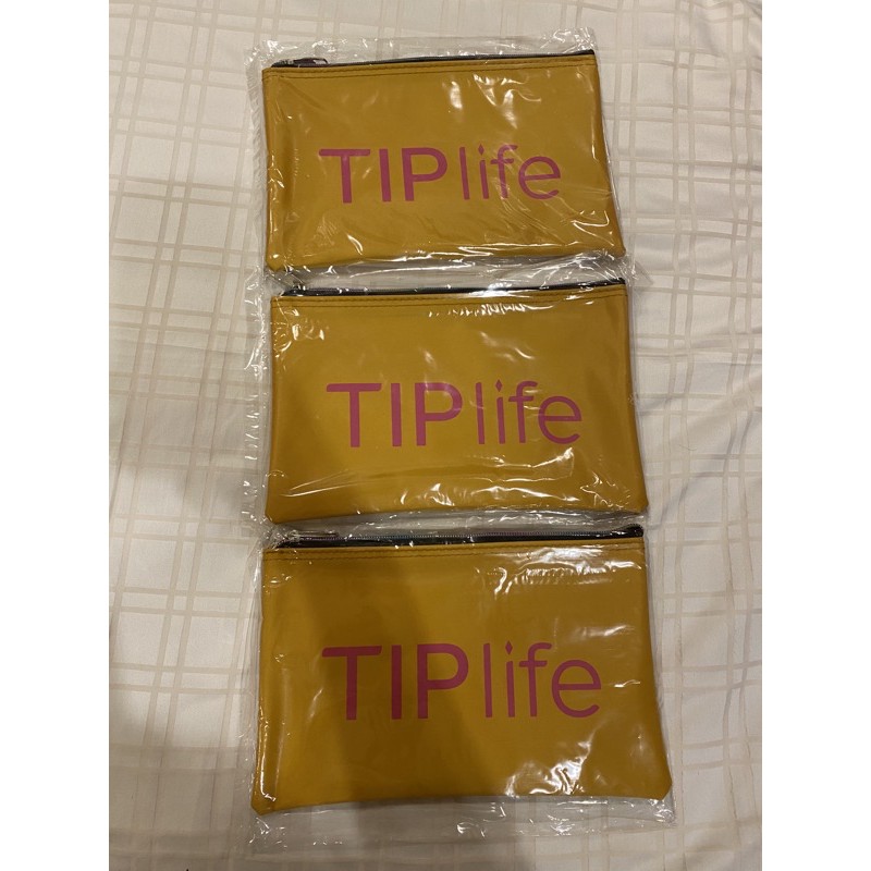 กระเป๋าใส่ของสีเหลืองTiplife | Shopee Thailand