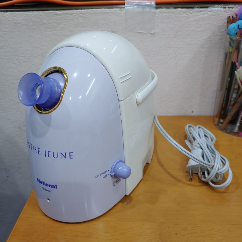 เครื่องพ่นไอน้ำ National esthe jeune nanocare EH246 ไฟ 100V 290W 【ใหม่ ...