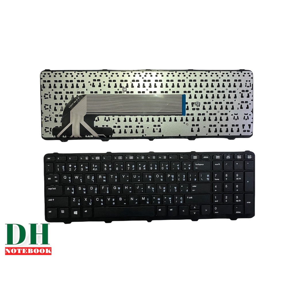 คีย์บอร์ดโน๊ตบุ๊ค keyboard HP ProBook 450 G0 450 G1 450 G2 455 G1 455 G2 TH-ENG | Shopee Thailand