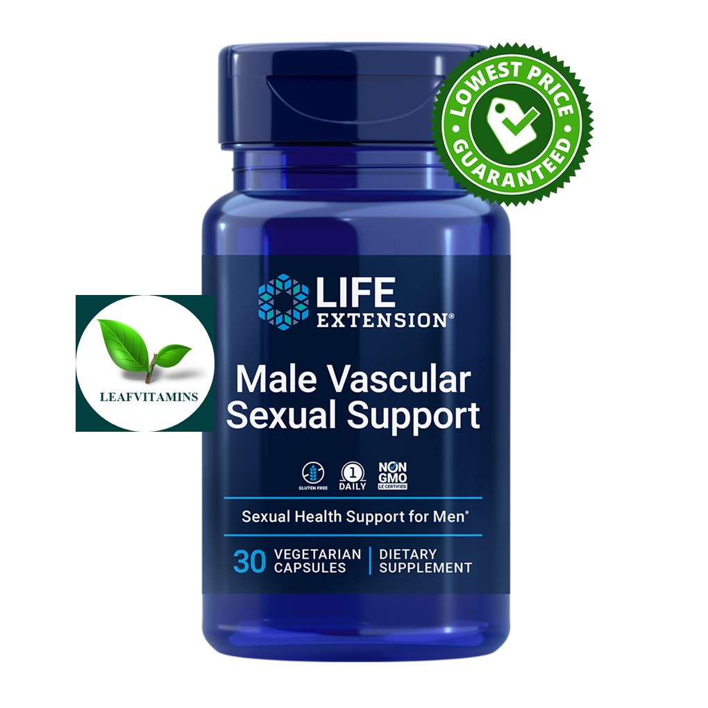 Life Extension Male Vascular Sexual Support / 30 Capsules | Shopee Thailand