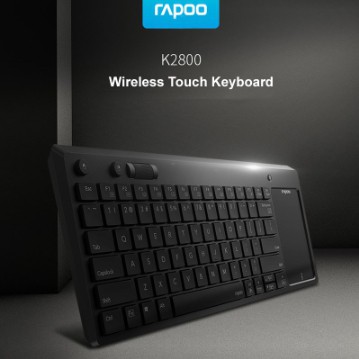 Rapoo K2800 Wireless Touch Keyboard คีย์บอร์ดไร้สาย | Shopee Thailand