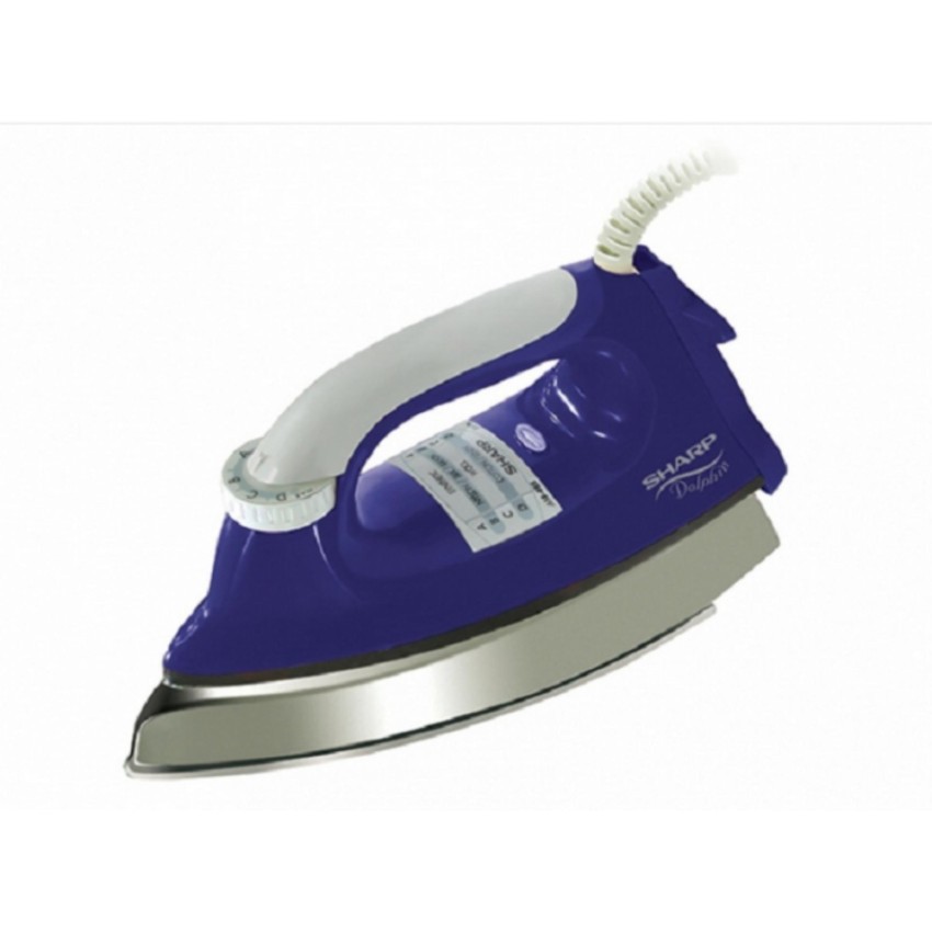 SHARPเตารีดหน้าเตาเคลือบPoly Flon 3.5ปอนด์ รุ่น ดอลฟิน AM-465T แบบ ...