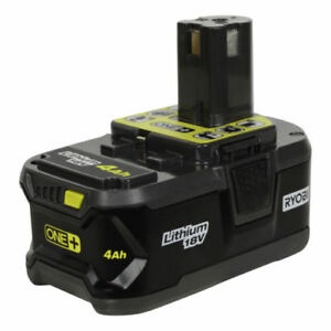 RYOBI 18 V แบตเตอรี่ลิเธียม 4 AH. Ryobi 18V ของแท้ Genuine NEW Ryobi ...