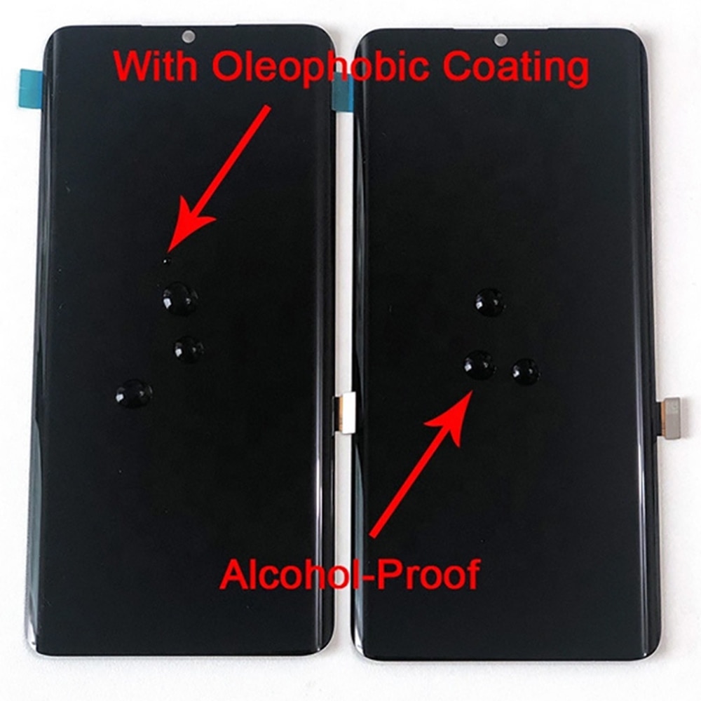 อะไหล่หน้าจอสัมผัสดิจิทัล LCD AMOLED แบบเปลี่ยน สําหรับ Xiaomi Mi Note 10 Lite Mi Note 10 Mi ...