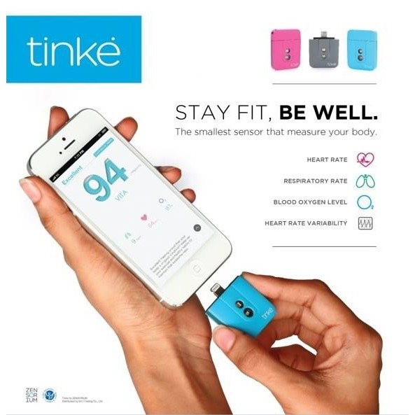 Tinke (ติ๊งค์) อุปกรณ์ตรวจวัดผลสุขภาพผ่านมือถือแบบพกพา (Fitness ...