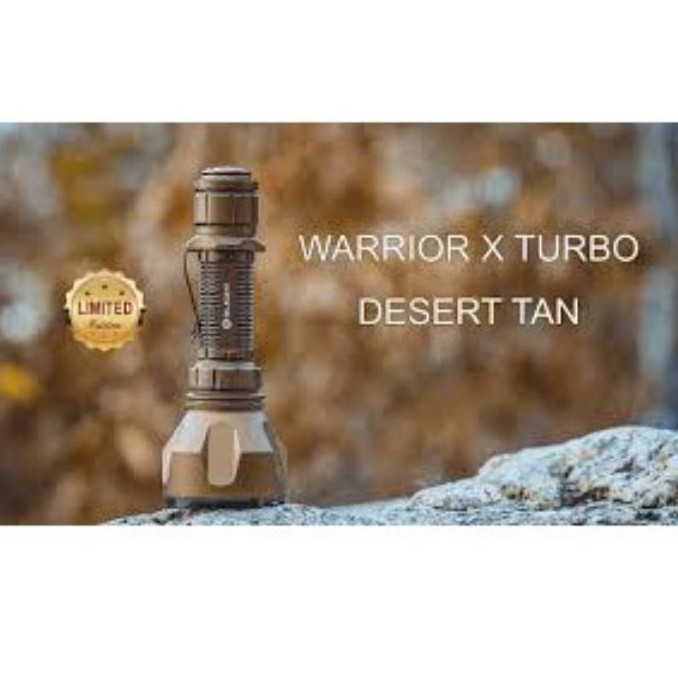 ไฟฉาย Olight Warrior X Turbo Desert Tan สินค้าตัวแทนในไทยประกันซ่อมสาม ...