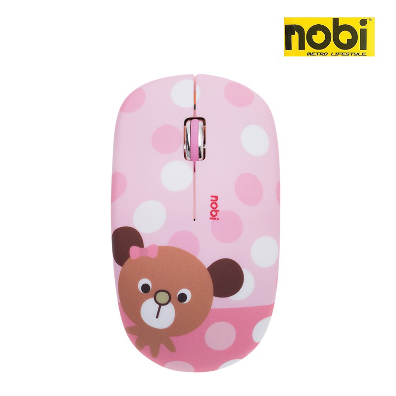 เมาส์ไร้สาย Wireless Optical Mouse NOBI (NM-53) | Shopee Thailand
