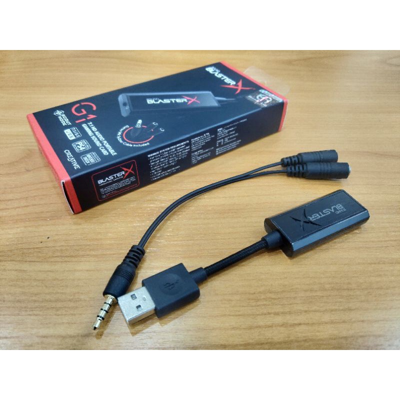 Sound card Blaster X G1 ราคา 900 บาทเท่านั้น ของแท้ 100% | Shopee Thailand