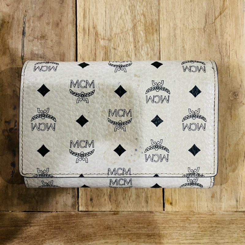MCM wallet มือสอง แท้10000000% | Shopee Thailand