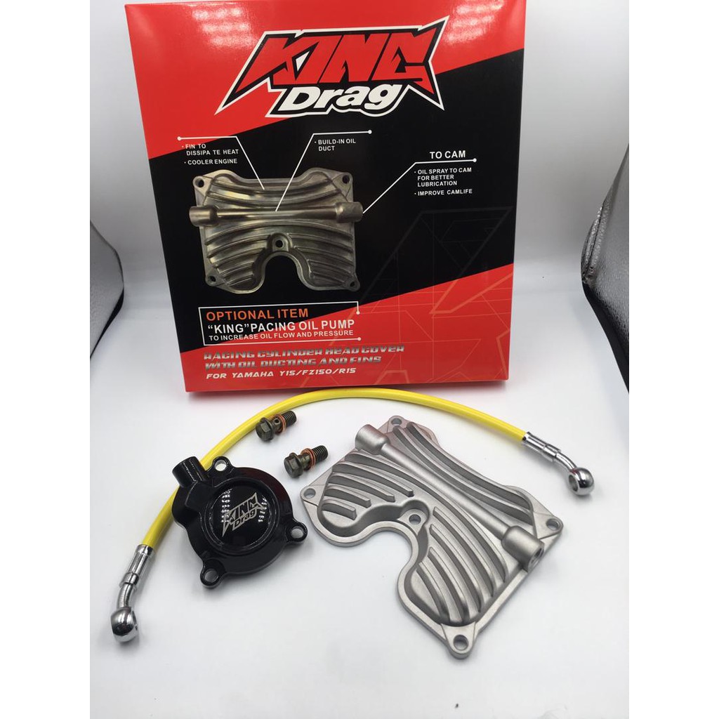 Kingdrag HEAD BYPASS Y15ZR Y15 LC135 135LC FZ150 R15 ฝาครอบศีรษะโดย ...