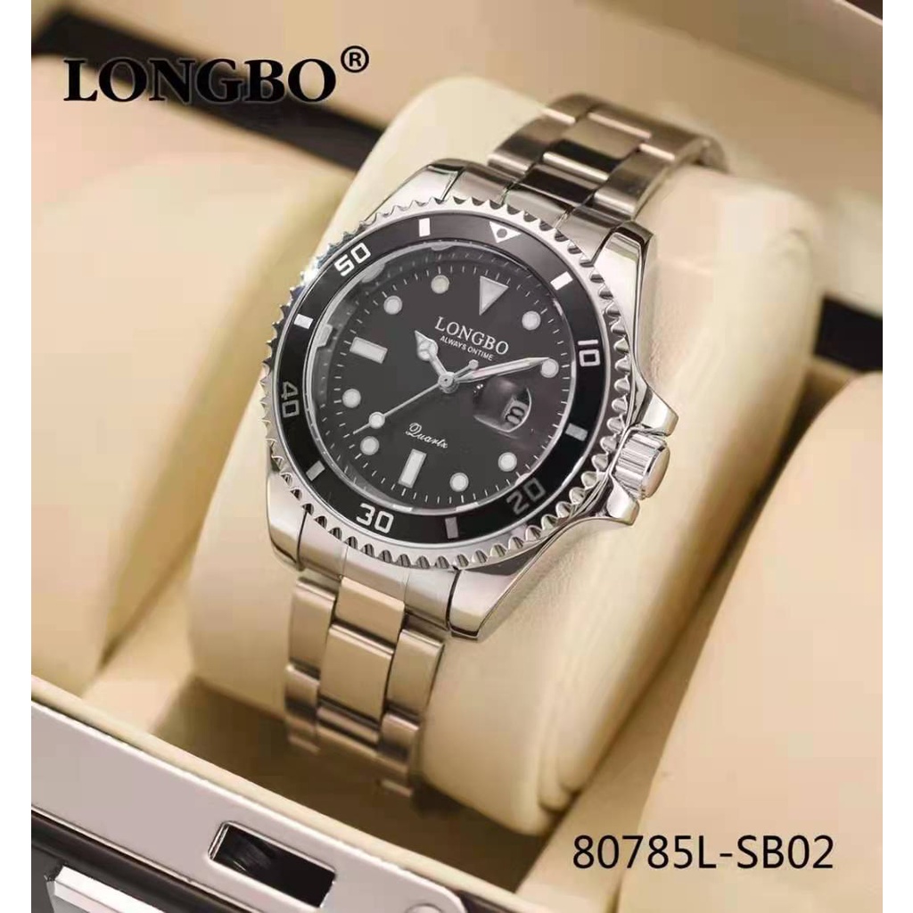 LONGBO 80785แฟชั่นผู้หญิงกันน้ำ Quartz นาฬิกาผู้หญิงหรูหราสแตนเลส ...