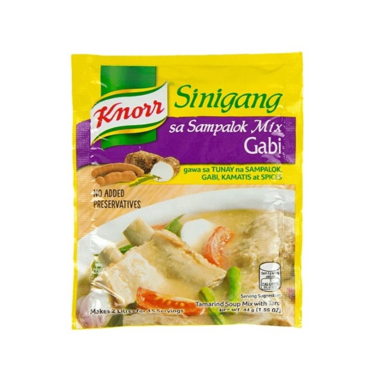 Knorr Sinigang sa Sampalok Gabi Mix 44g | Shopee Thailand