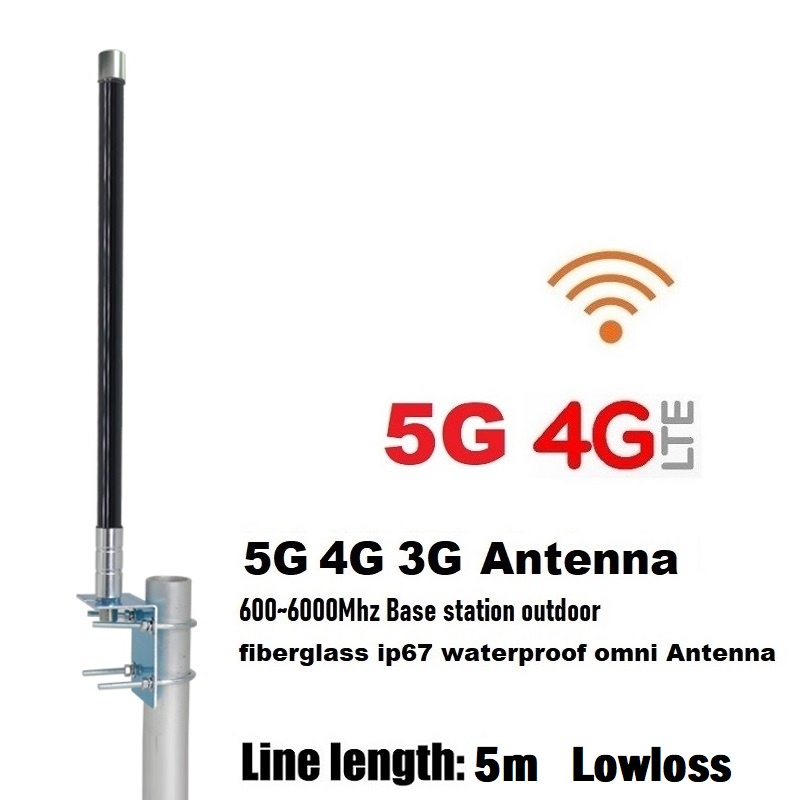 5G 4G 3G High Performance 8dBi Outdoor Base station Omni Waterproof 4G ...