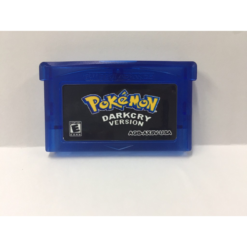 ตลับ GBA Pokemon Dark Cry Version ตลับผลิตใหม่ ระบบ เซฟ ไอซี ไม่ใช้ถ่าน ...